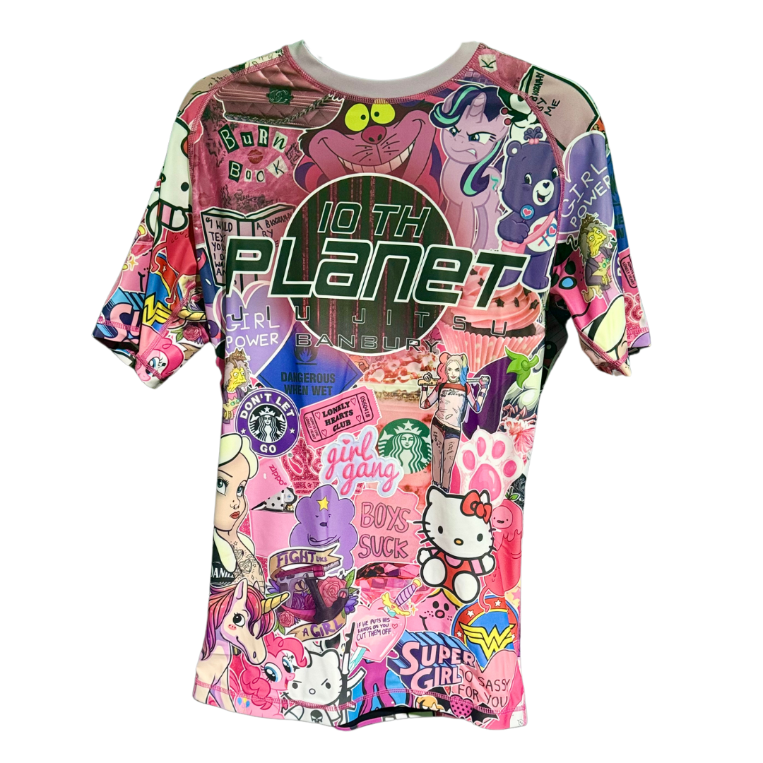 Girls Just Wanna Have Fun Rash Guard